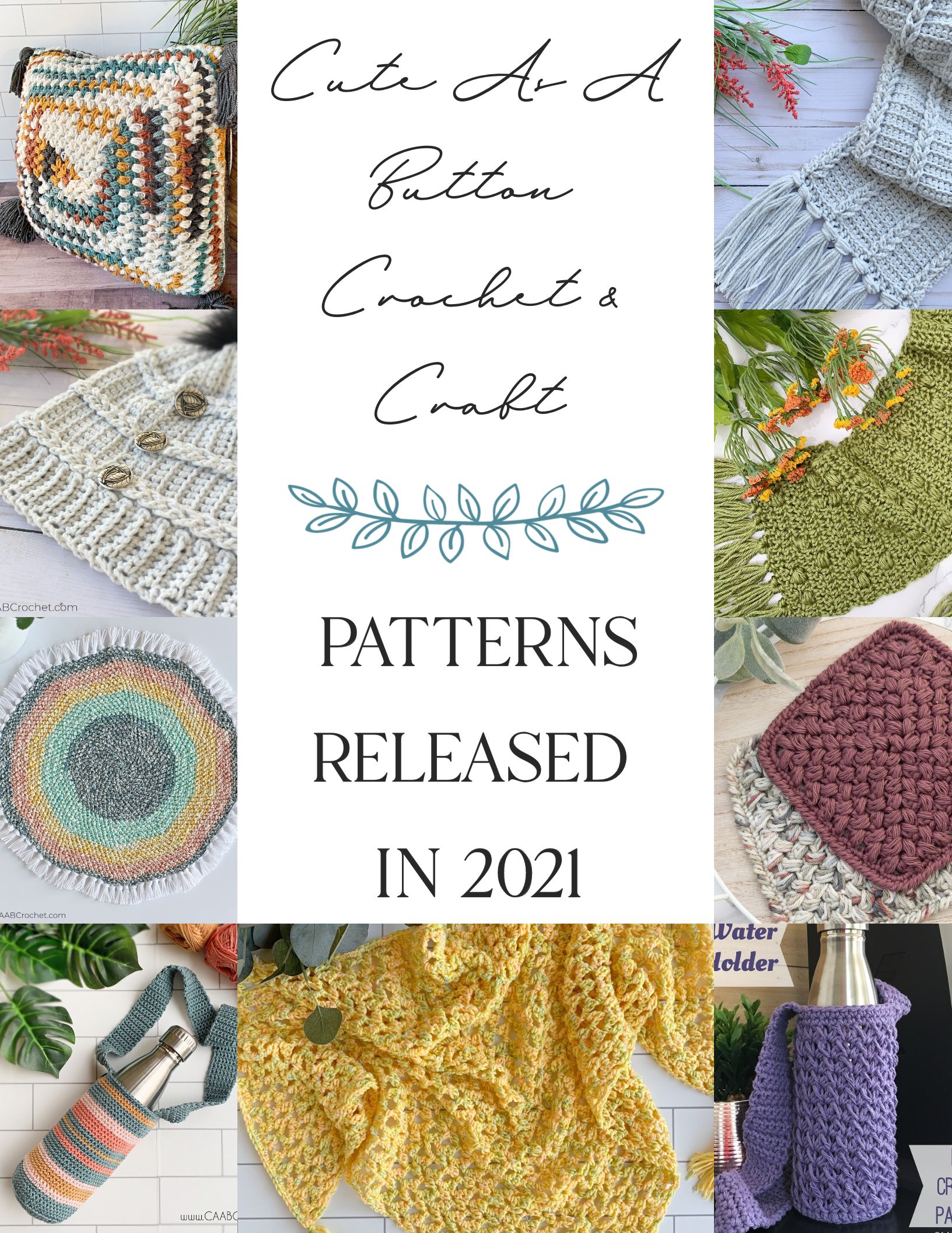 Crochet Patterns Released in 2021 - CAAB Crochet