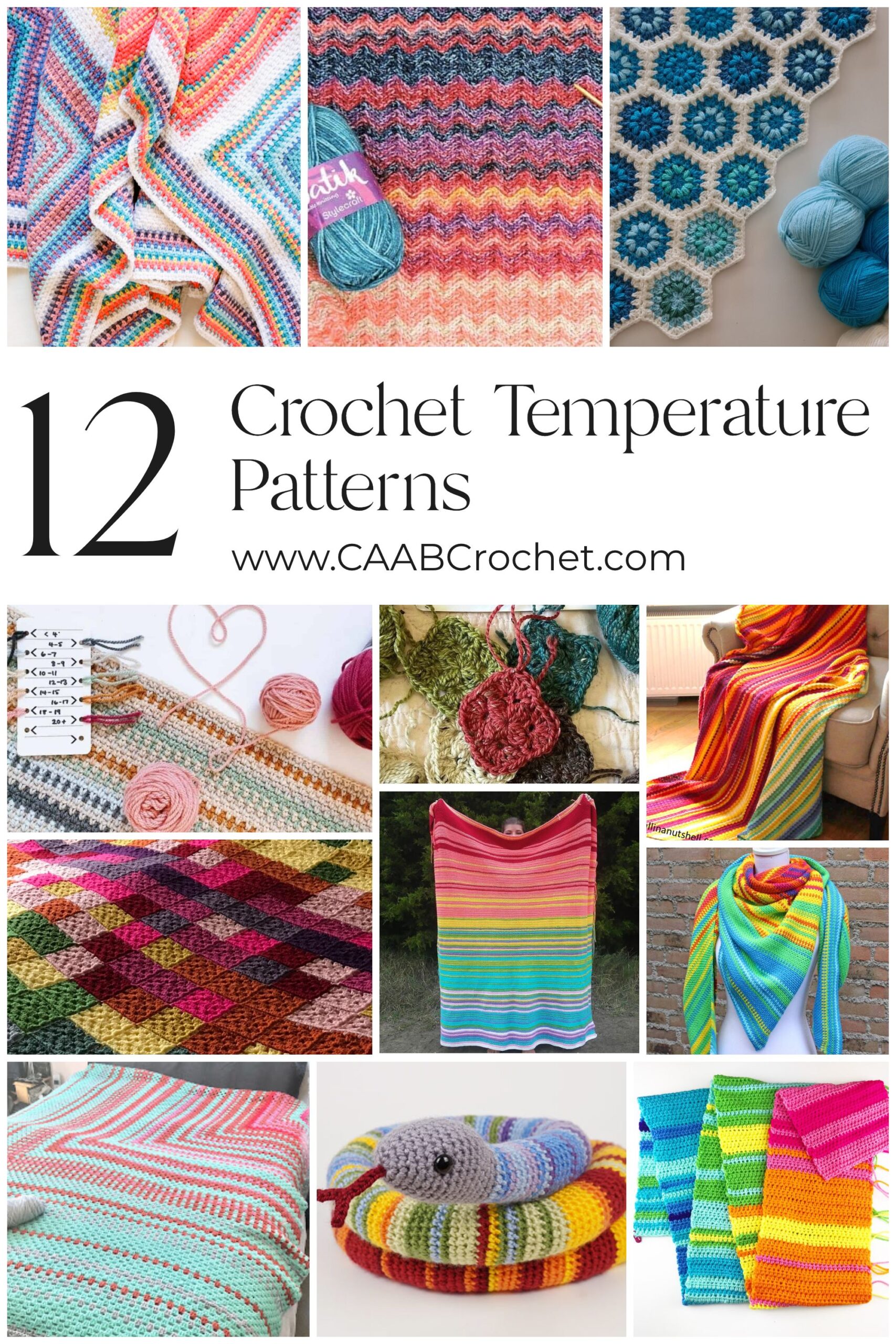 12 Crochet Temperature Patterns - CAABCrochet