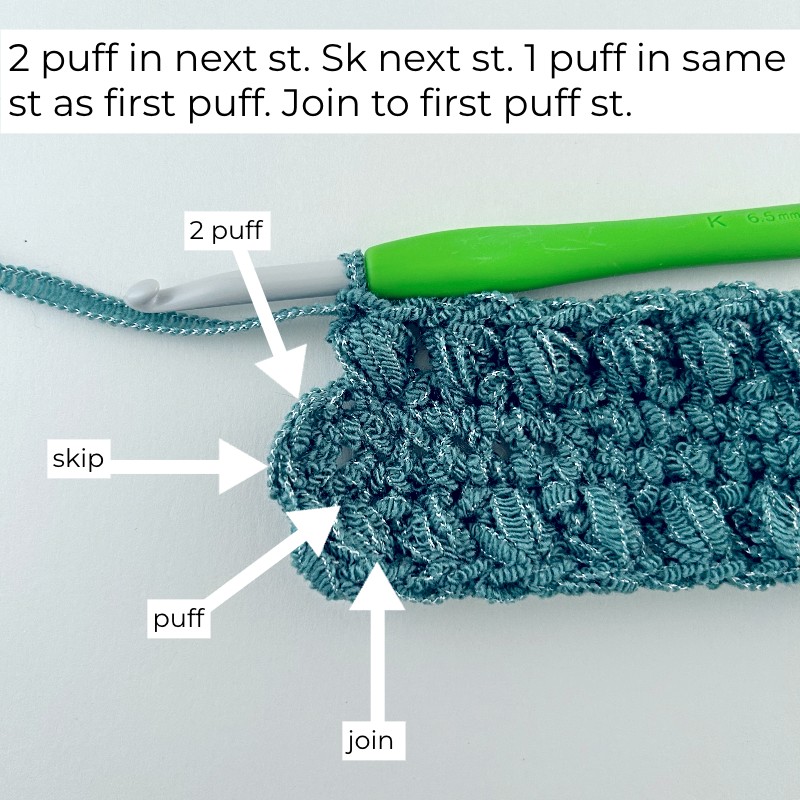 Nimbus Handbag | Easy Puff Stitch Bag Pattern - CAAB Crochet